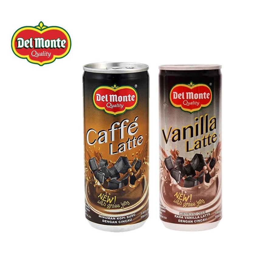 Jual Del Monte Minuman Coffee Drink 240ml - Caffe Latte / Vanilla Latte ...