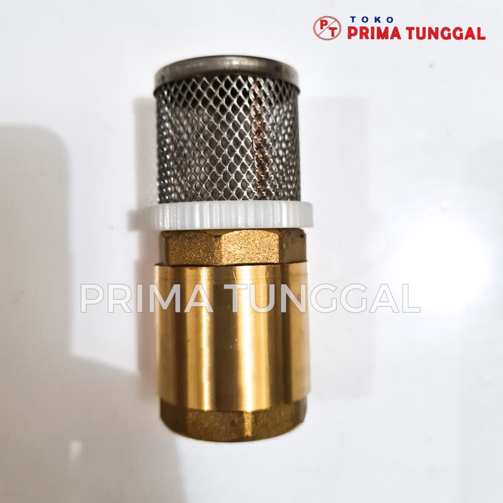 Jual Foot Valve Kuningan 1/2" 3/4" 1 " Inch Kuningan Klep Sumur ...