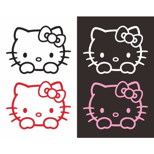 Jual STIKER CUTTING HOLOGRAM HELLO KITTY MURAH | Shopee Indonesia