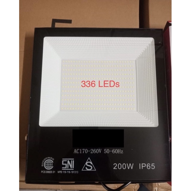 Jual Lampu sorot led 200 watt 200w lampu tembak led floodlight 200 watt outdoor | Shopee Indonesia