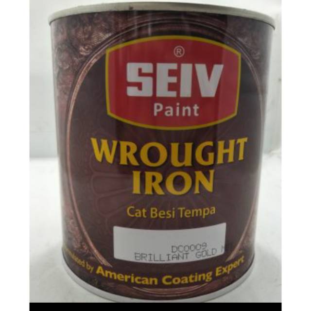 Jual Cat SEIV wrought iron DC0009 Brilliant gold metalic / Cat besi ...