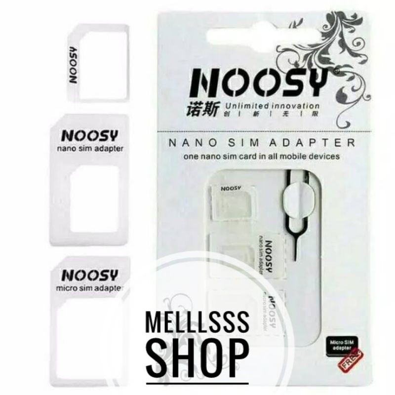Jual NOOSY NANO SIM ADAPTER/RUMAH KARTU SIM CARD | Shopee Indonesia