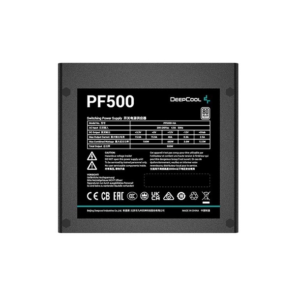 Jual Power Supply DEEPCOOL PF500 80 Plus 500W | Shopee Indonesia