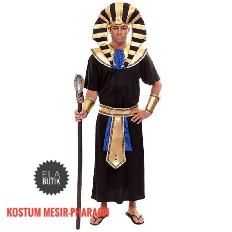 Jual kostum mesir-dewasa-pharaoh-kostum egypt halloween-book day ...