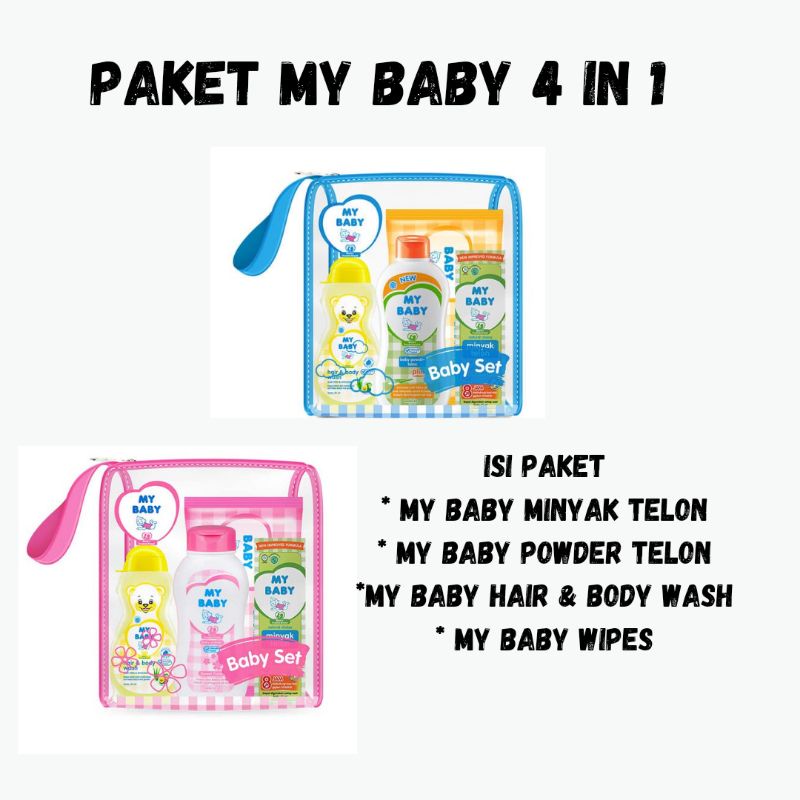 Jual Paket My Baby Set Bag (4 in 1 ) | Shopee Indonesia