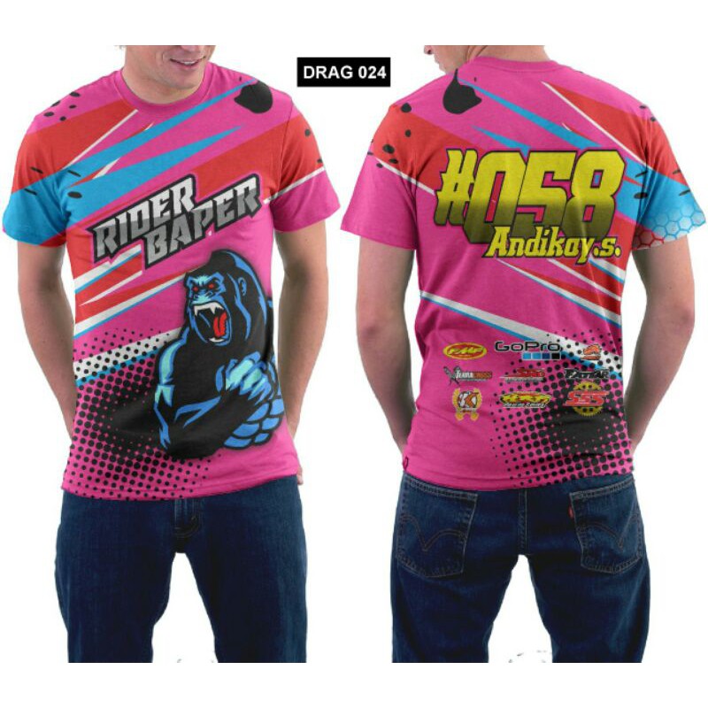 Jual JERSEY RACING/DRAG CUSTOM | Shopee Indonesia