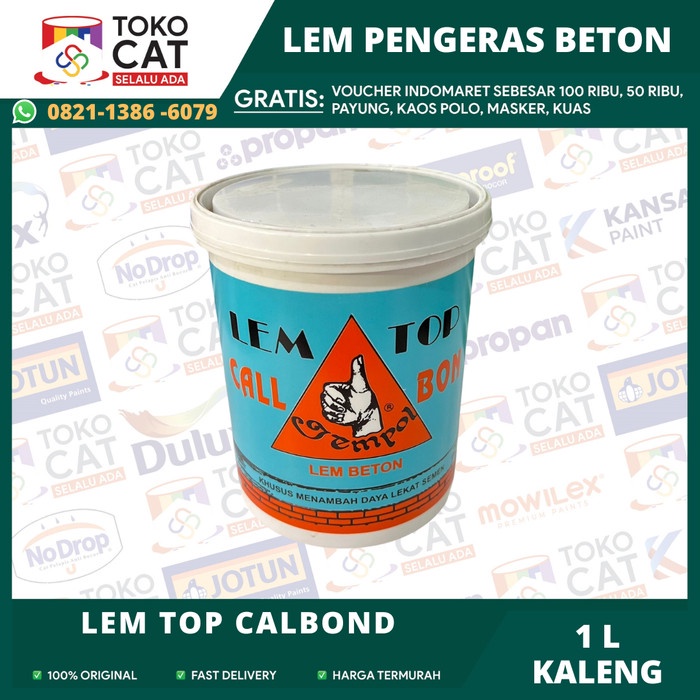 Jual LEM BETON LEM TOP LEM CALL BON CAP JEMPOL / LEM HPL KAYU KARPET 1 ...