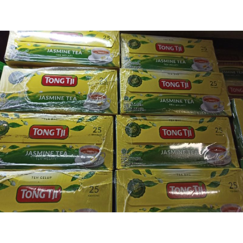 Jual Teh TONG TJI JASMINE TEA 50 g (25 kantong @2g) | Shopee Indonesia