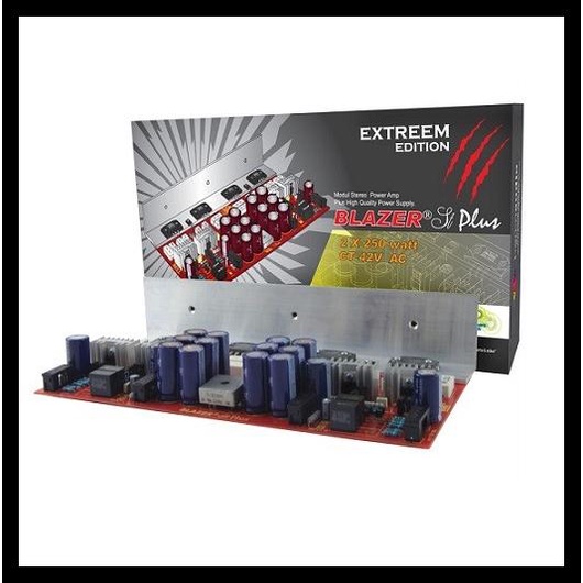 Jual Kit Blazer Power Amplifier St Plus 500W Stereo 2X250W Extreme ...