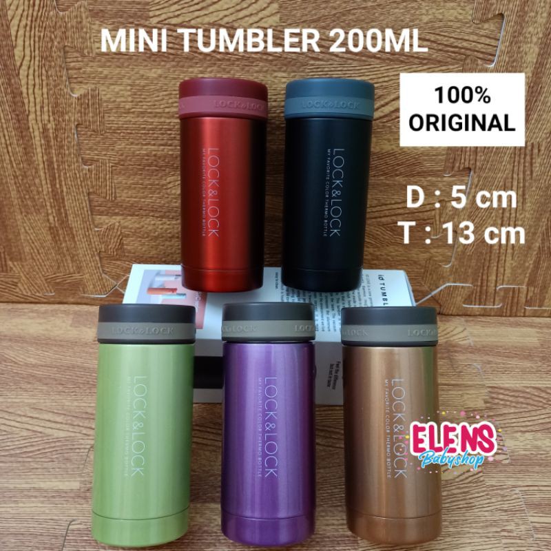 Jual Lock n Lock Mini Tumbler minum stainless 200ml | Shopee Indonesia