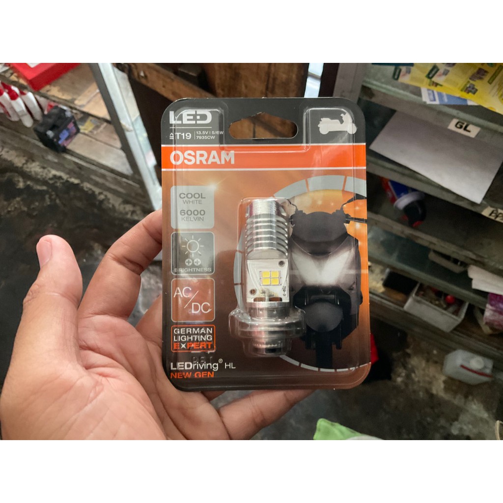 Jual TERMURAH DAN GROSIR ! LAMPU BOHLAM LED T19 MOTOR OSRAM 12 V H6 M5 K1 PUTIH - 7735CW - 1 Pcs ...