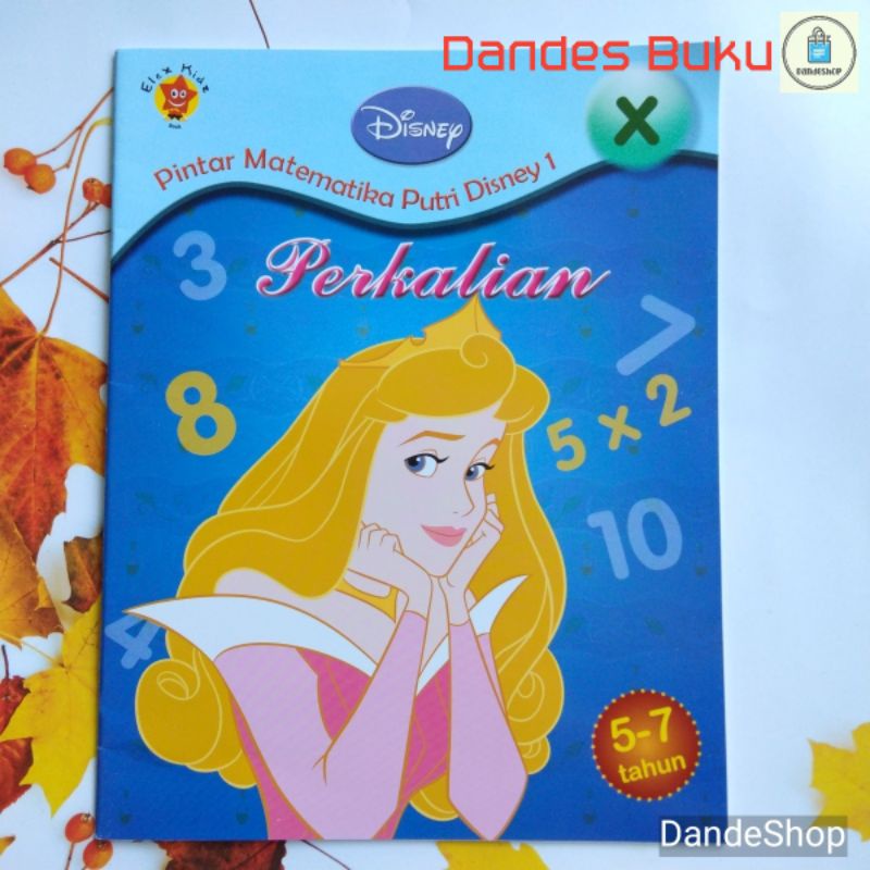 Jual Pintar matematika Putri Disney 1 perkalian untuk 5 - 7 tahun ...