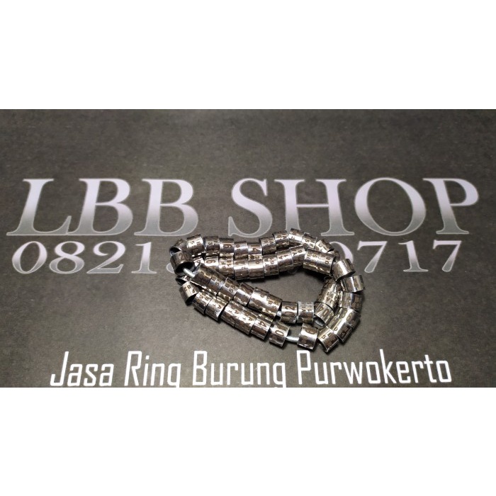 Jual Ring Burung Jenis Baja Laser Merpati | Shopee Indonesia