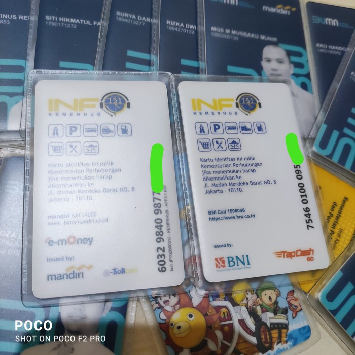 Jual Murah Idcard Id Card Emoney Kementerian Perhubungan Terbatas ...