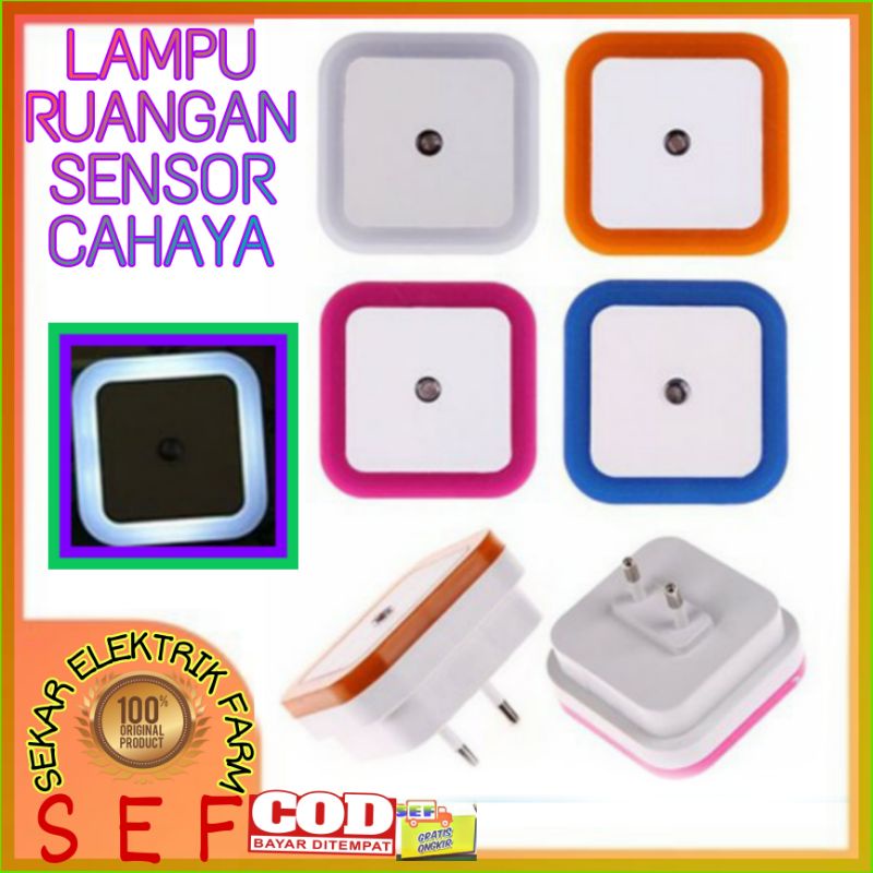 Jual LAMPU RUANGAN OTOMATIS KETIKA REDUP ATAU GELAP COLOK LISTRIK TANPA ...