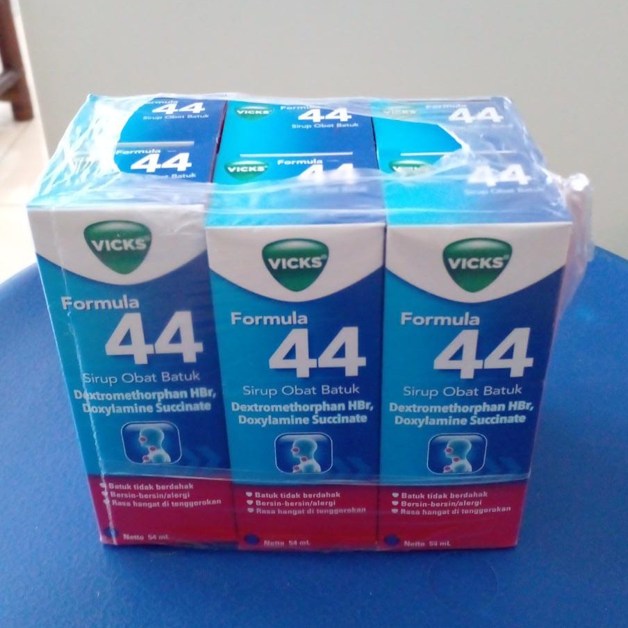 Jual Vicks 44 Dewasa 54 Ml (1 Slop = 6 pcs) | Shopee Indonesia