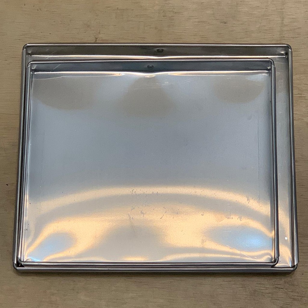 Jual Loyang Oven Aluminium Set 2 | Shopee Indonesia