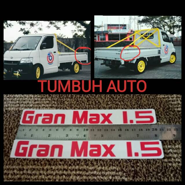 Jual Striping Sticker Stiker List Body Daihatsu Grandmax Gran max 1.5 ...