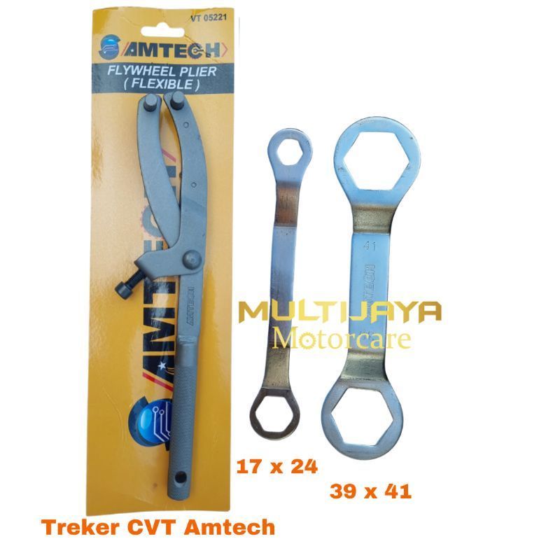 Jual SET Treker CVT + Kunci Mur Kopling Ring 39X41 Tutup Klep 17x24 | Shopee Indonesia