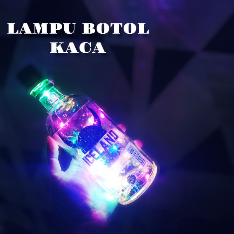 Jual LED TUMBLER plus Botol / Lampu botol kaca / Lampu tidur / Dekorasi ...