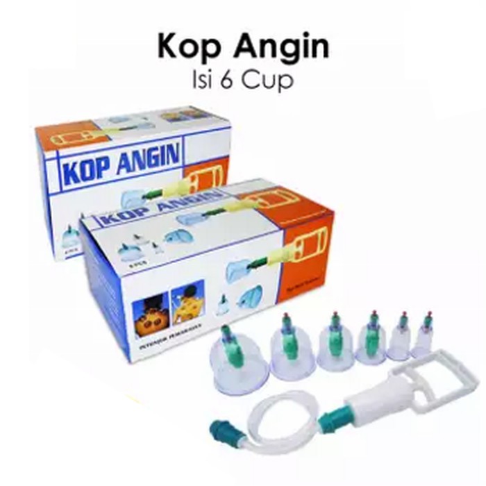 Jual Kop Angin Alat Bekam isi 6 tabung untuk Masuk Angin Kesehatan ...