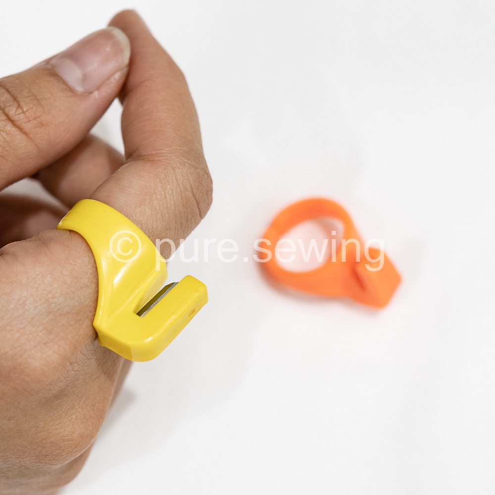 Jual Cincin Pemotong / Cincin Pelindung Jari dengan Pendedel Benang ...