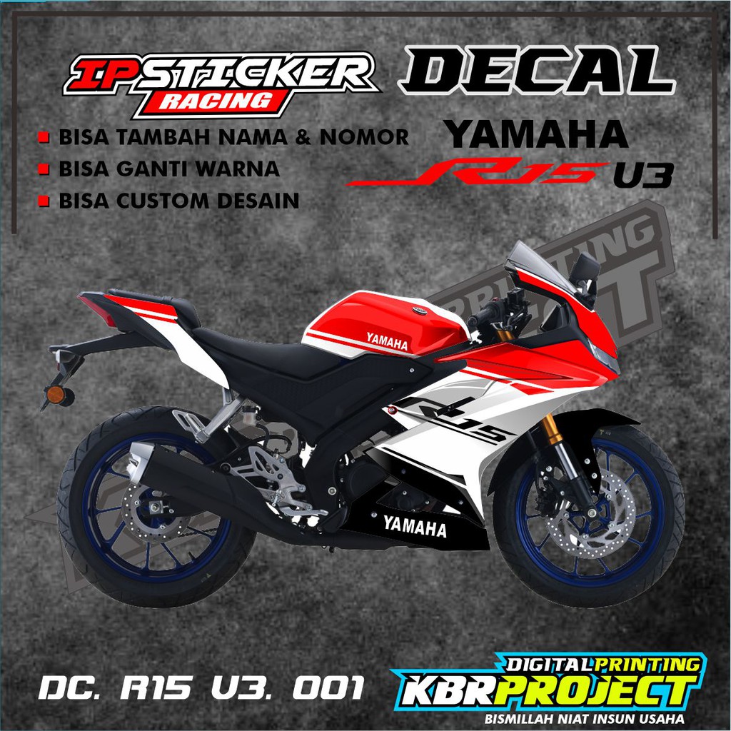 Jual R15 V3 Decal Sticker - Decal stiker Full Body R15 V3 ip. 001 BISA ...
