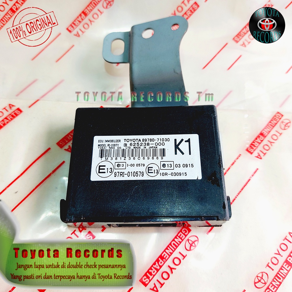 Jual ECU Computer Komputer Immobilizer Key Fortuner & Hilux Original ...