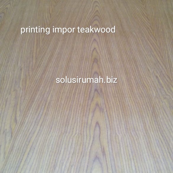 Jual teakwood serat jati impor oval kayu triplek natural uk 50 x 50cm ...