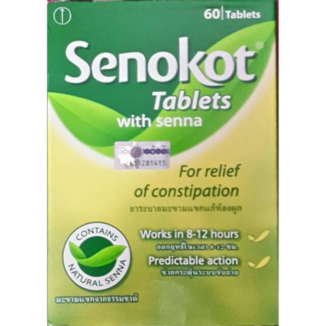 Jual Senokot Laxative 60 Tabs Constipation | Shopee Indonesia