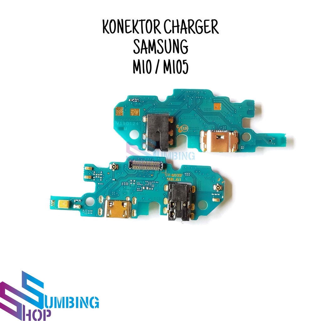 Jual Konektor Charger Samsung M10 M105 Pcb Board Usb Papan Con Cas Mic ...