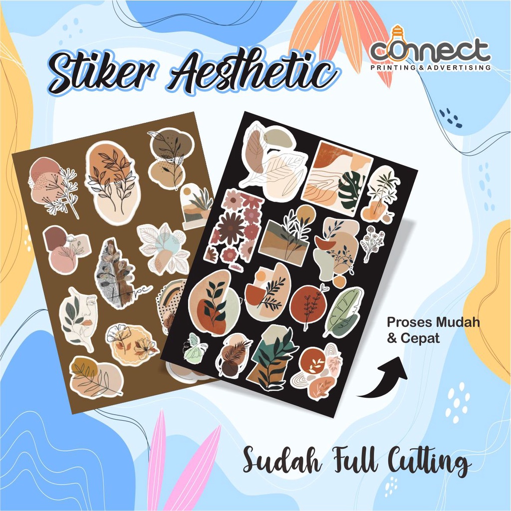Jual Stiker Aestetik *A5 Sudah Full Cuting | Phone Stiker|Tumblr Stiker ...