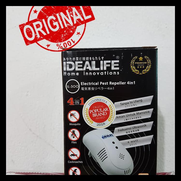 Jual Murmer Idealife Pest Il300 / Il 300 Alat Pengusir Tikus Kecoa Serangga Keren | Shopee Indonesia