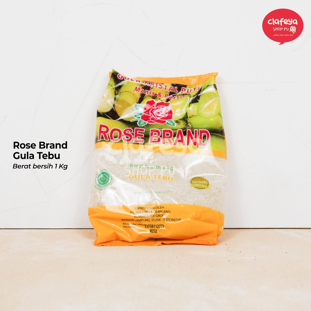 Jual Gula Pasir Rose Brand Tebu 1 Kg - Gula Pasir Kristal Tebu Rose ...