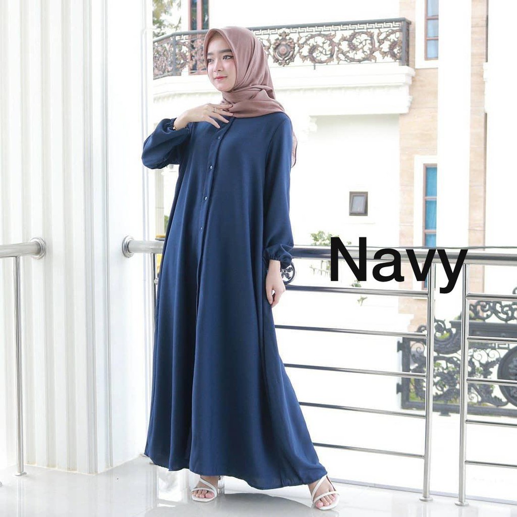 Jual GAMIS NIDIA FULL KANCING HIDUP PREMIUM | Shopee Indonesia