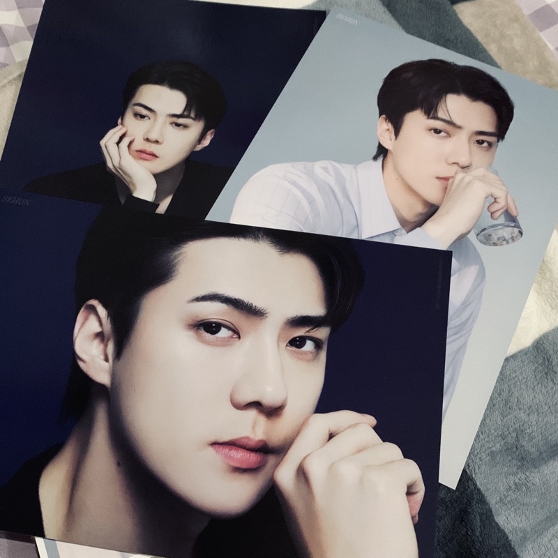 Jual (BOOKED) SEHUN A4 POSTER SET EXO 2022 SEASONS GREETINGS (POSTER ...