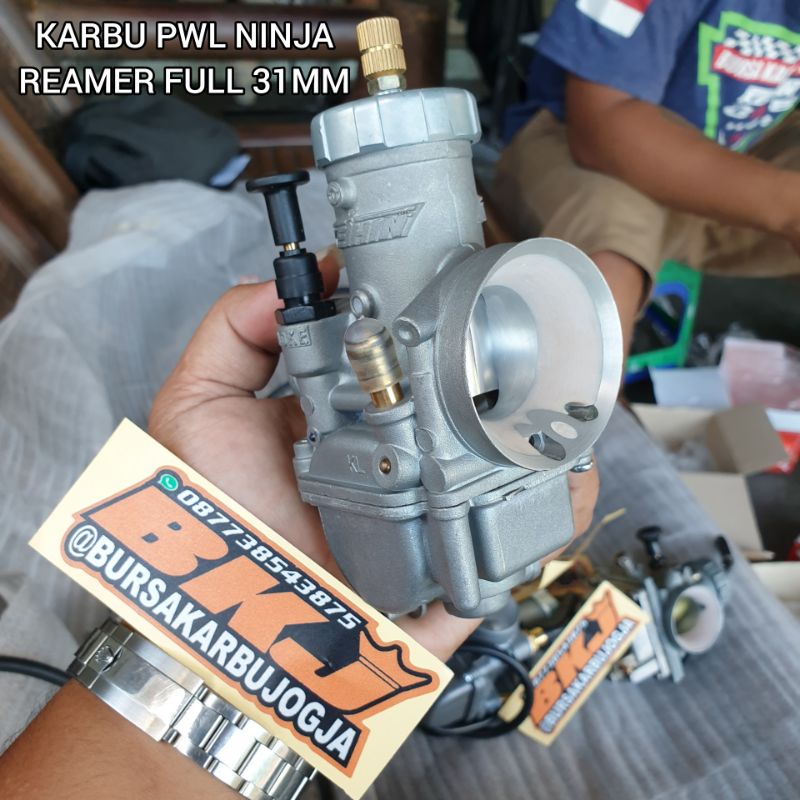 Jual karbu pwl ninja 31mm reamer full keihin thailand bkj ...