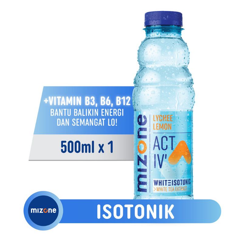 Jual Mizone Active Lychee Lemon 500 ml | Shopee Indonesia