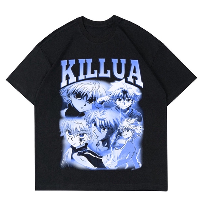 Jual RAP TEE ANIME KILLUA ZOLDYCK HUNTER x HUNTER | KAOS ANIME VINTAGE ...