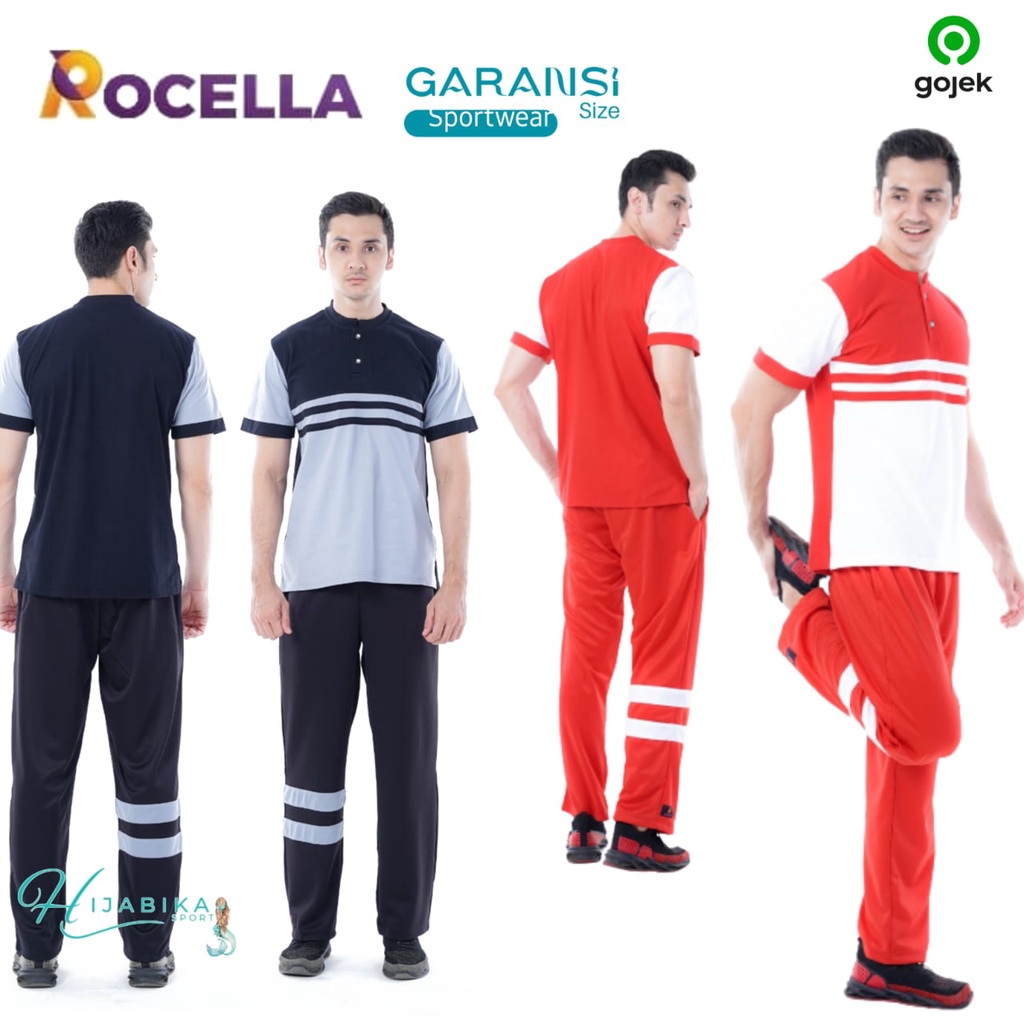Jual Baju Kaos Seragam Setelan Olahraga Jogging Volly Bersepeda Pria ...