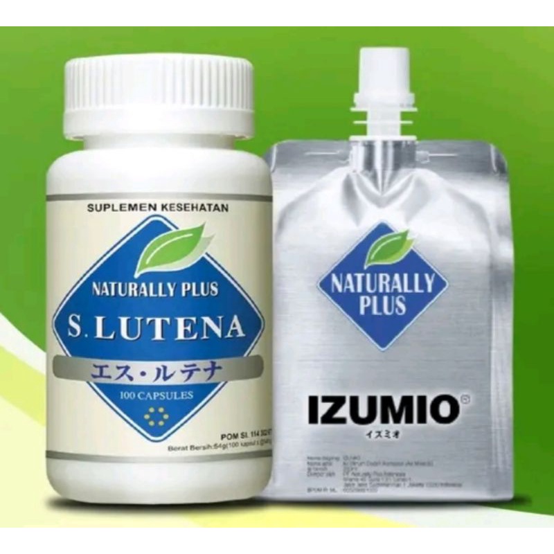 Jual Paket S Lutena 50 Butir & Izumio 15 Pouch (Setengah Dus) | Shopee ...