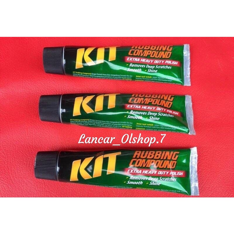 Jual KIT RUBBING COMPOUND KOMPON PENGHILANG LECET BODY KENDARAAN ...