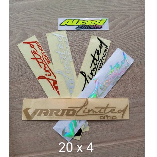 Jual sticker vario limited edition | Shopee Indonesia