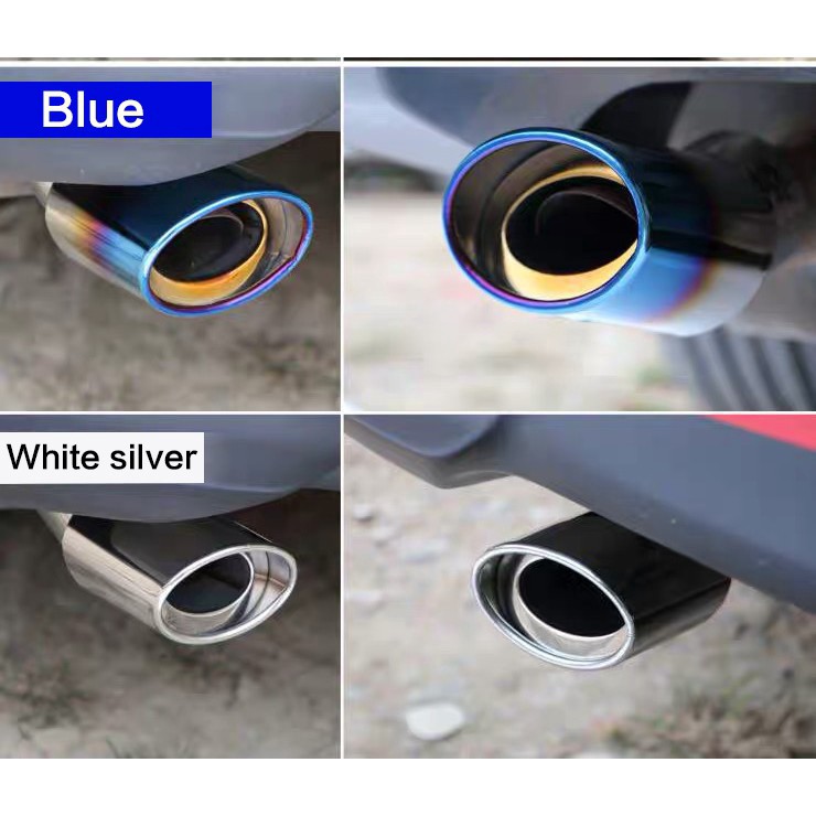 Jual js Car modified tailpipe Car exhaust silencer flue muffler ...