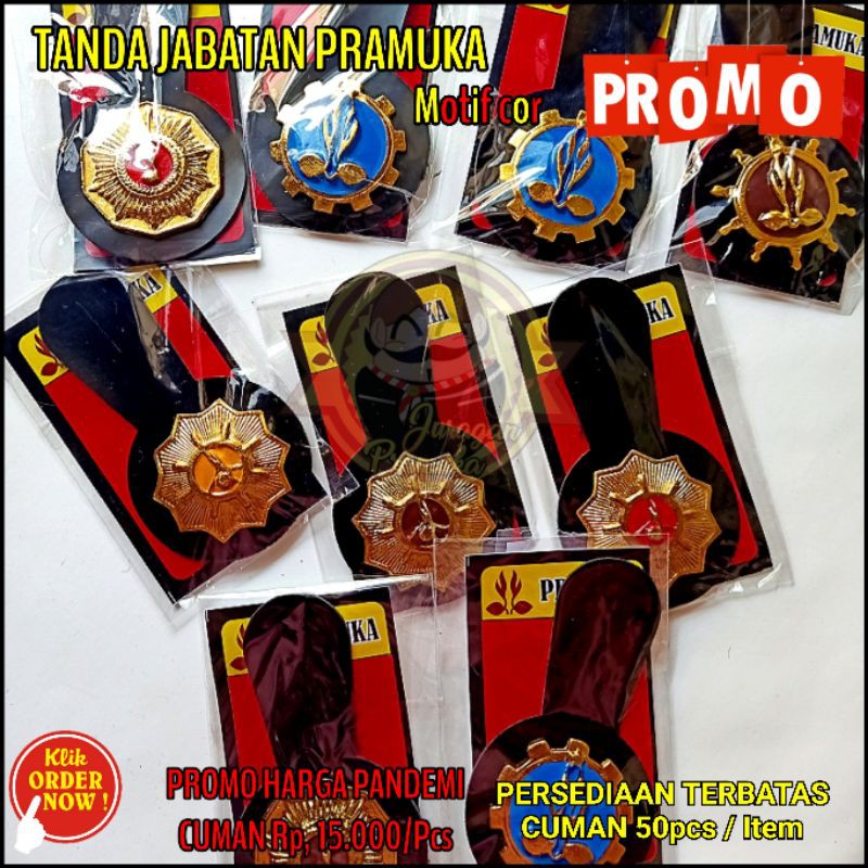 Jual TANDA JABATAN PRAMUKA COR PREMIUM ( PRAMUKA ) | Shopee Indonesia