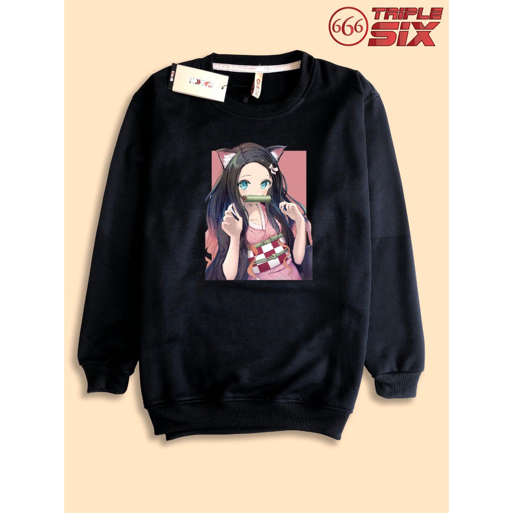 Jual Sweater Sweatshirt Anime nezuko Furry Kimetsu no yaiba | Shopee ...