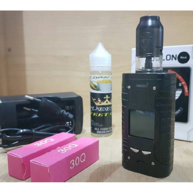 Jual Paket siap pakai mod smoant cylon 218w authentic RDTA vgod ...