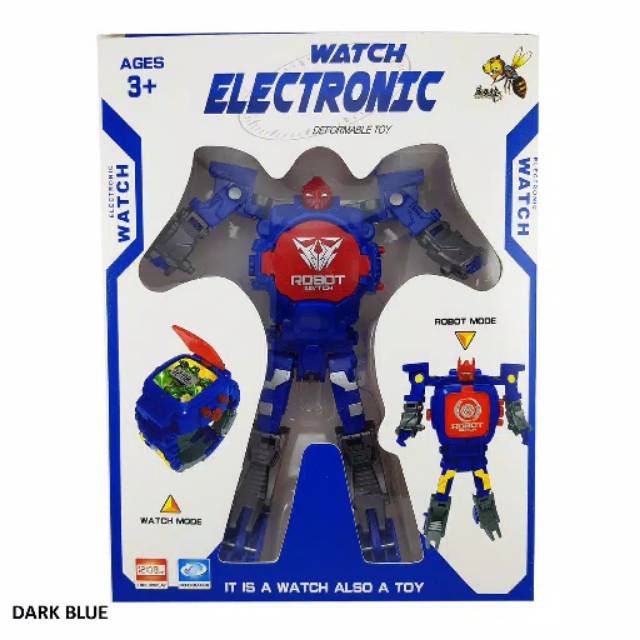 Jual Jam Tangan Fashion Anak Robot Electronic Watch Character | Shopee ...