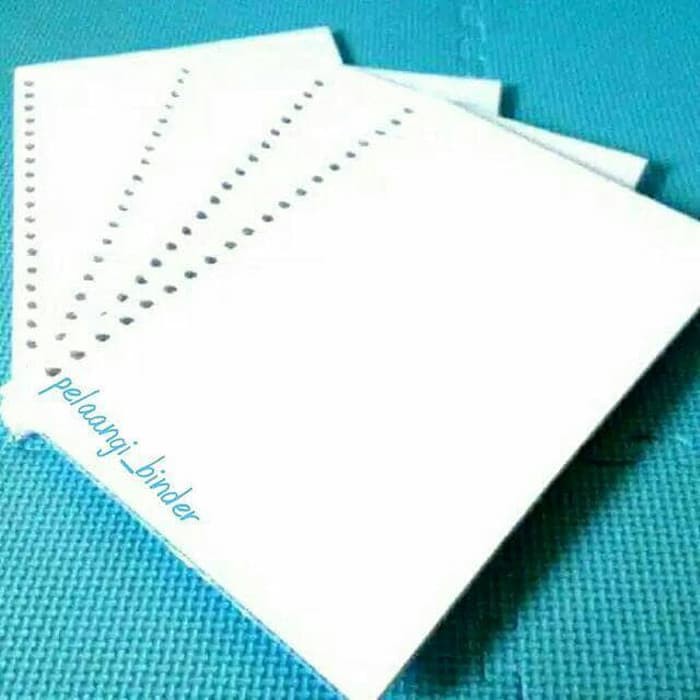 Jual Kertas Note - Isi Kertas Binder - Kertas File Isi Binder Polos ...