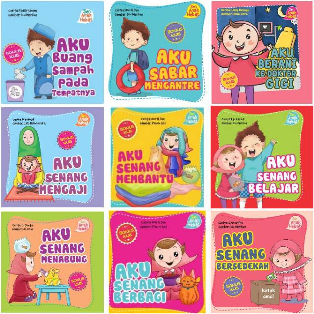 Jual Buku seri Aku Anak Hebat BK0040 | Shopee Indonesia